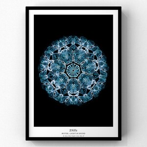 CYMATICS Print - Photography 29hz Note A# - Etsy