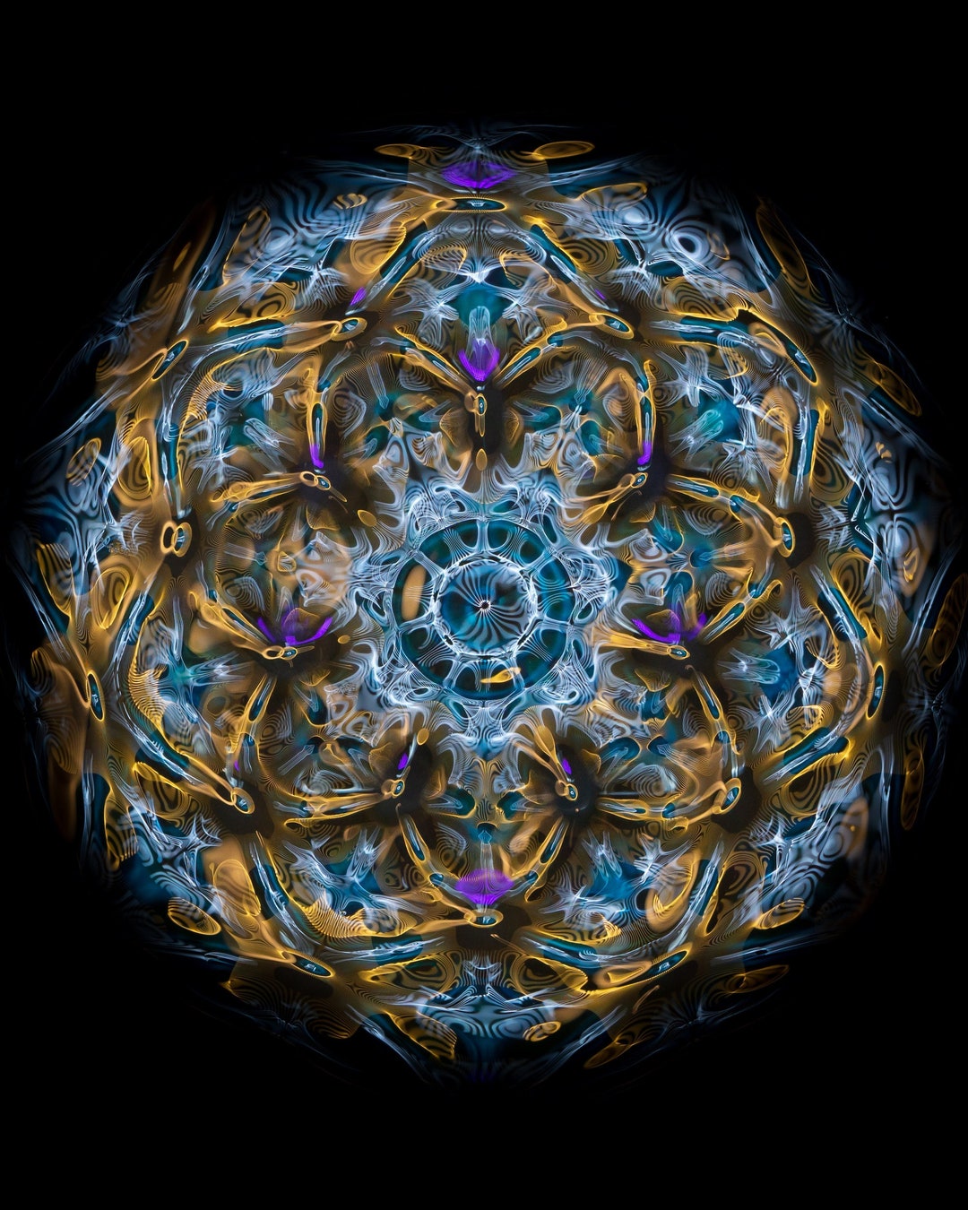 CYMATICS Photography Print Frequency 34hz note C - Etsy