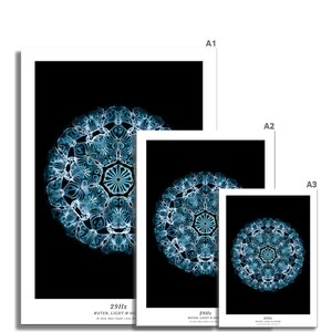 CYMATICS Print - Photography 29hz Note A# - Etsy