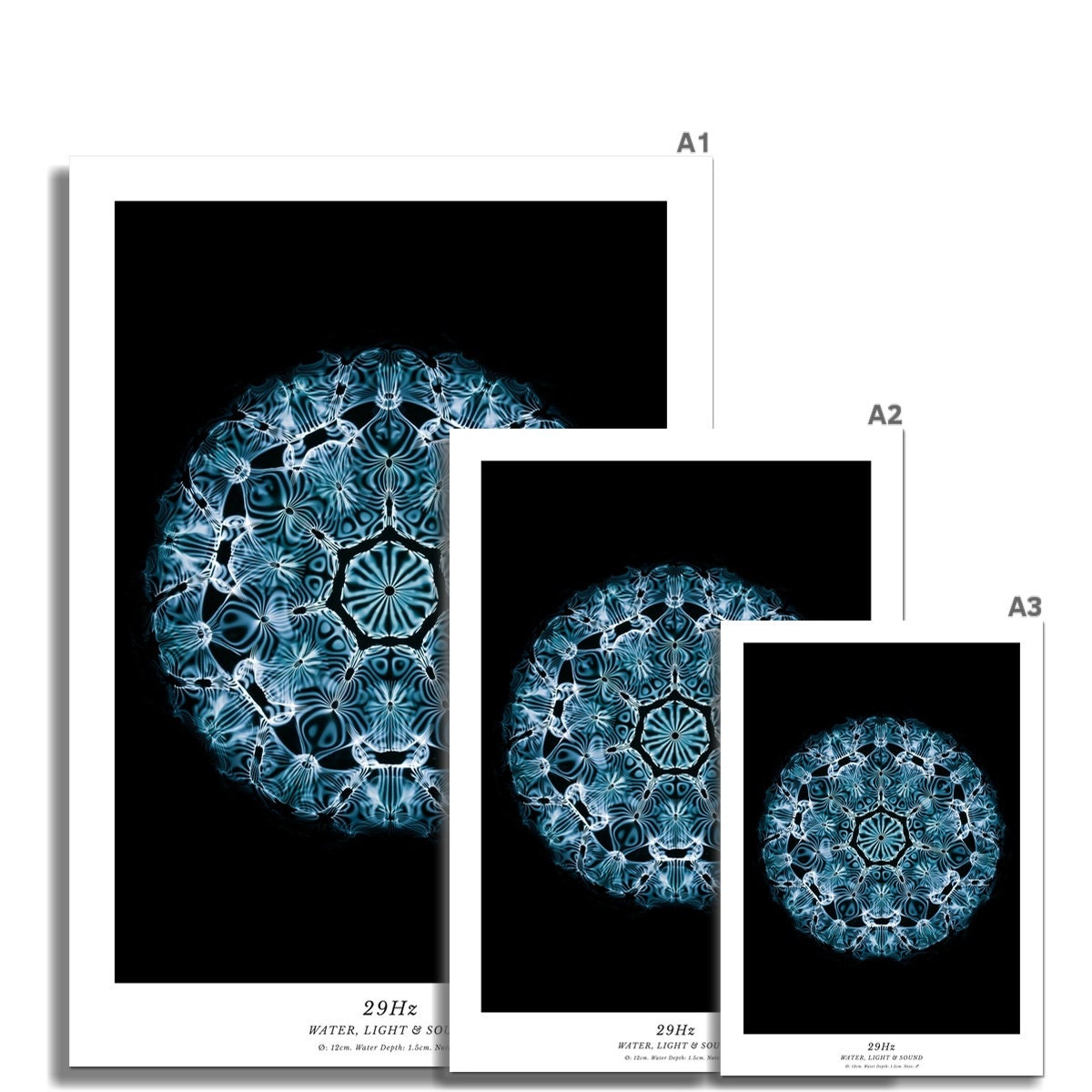 CYMATICS Print Photography 29hz Note A - Etsy