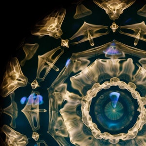 CYMATICS Photography Print - Frequency - 18.8hz (note D) - Etsy