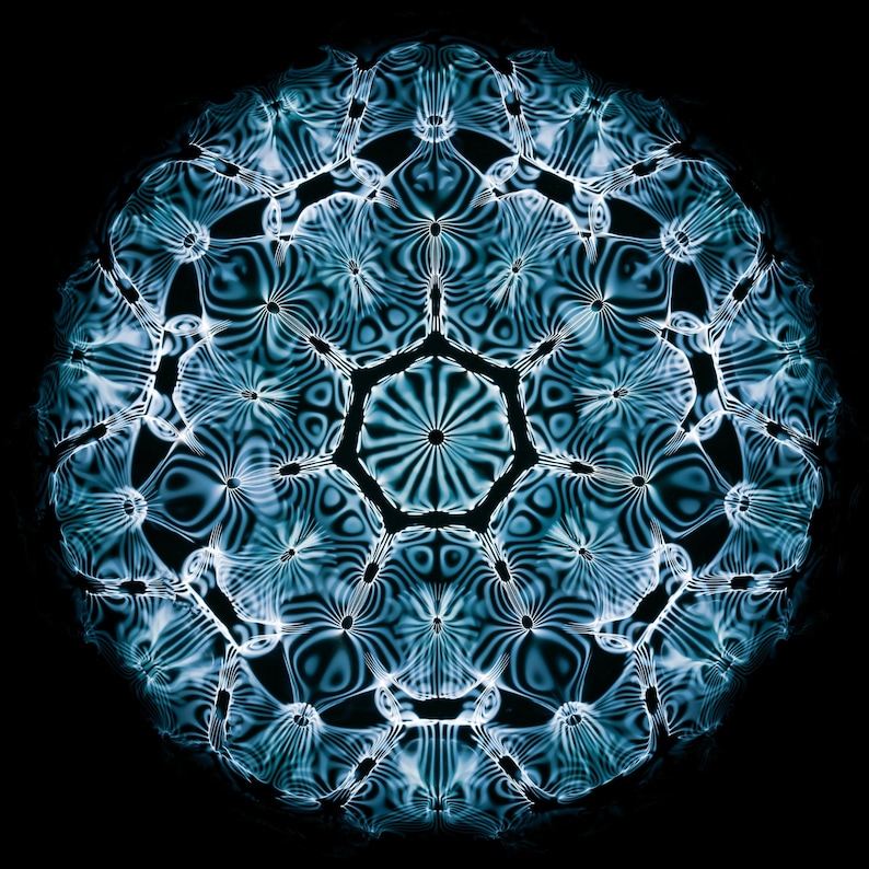 CYMATICS Print - Photography 29hz Note A# - Etsy