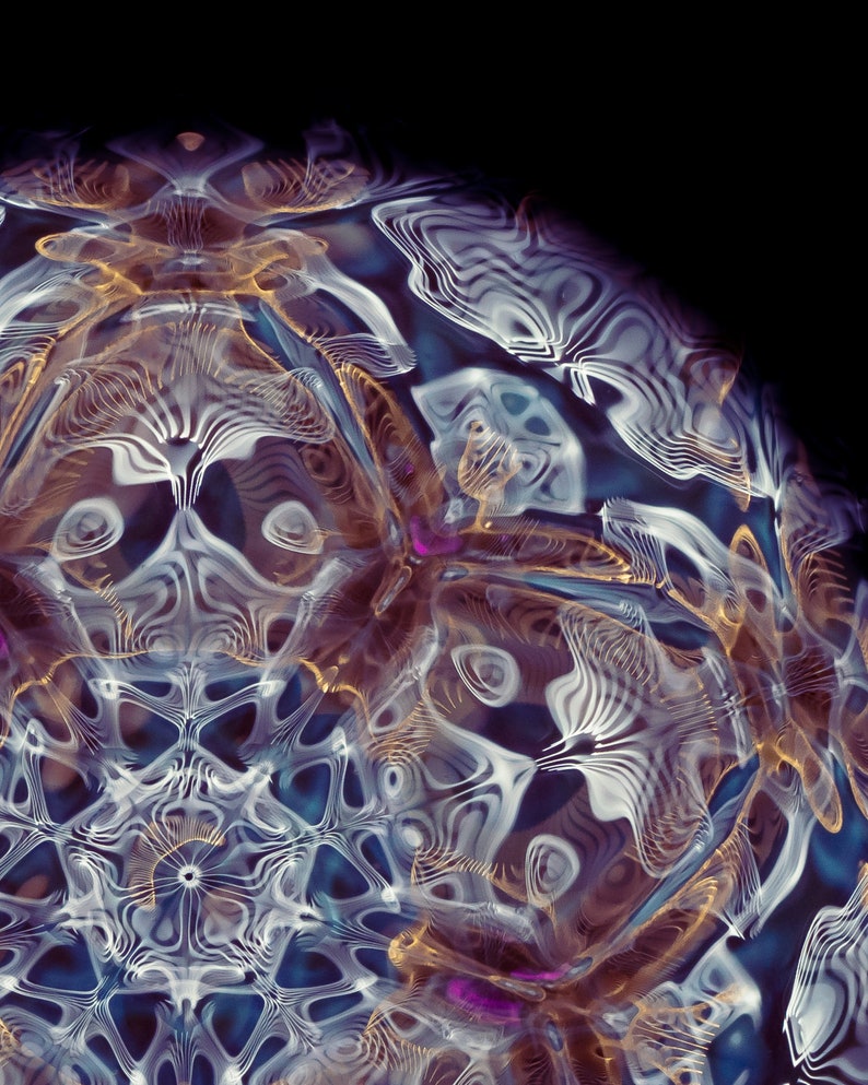 CYMATICS Photography Print - Frequency - 27hz (note A) - Etsy