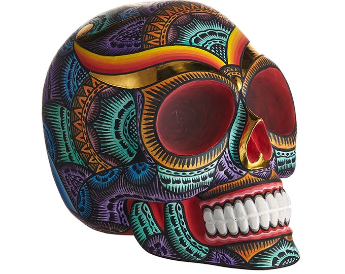 Hand Made Resin Skull, Hand Painted, Skull Art, Skull Homeware, Local ...
