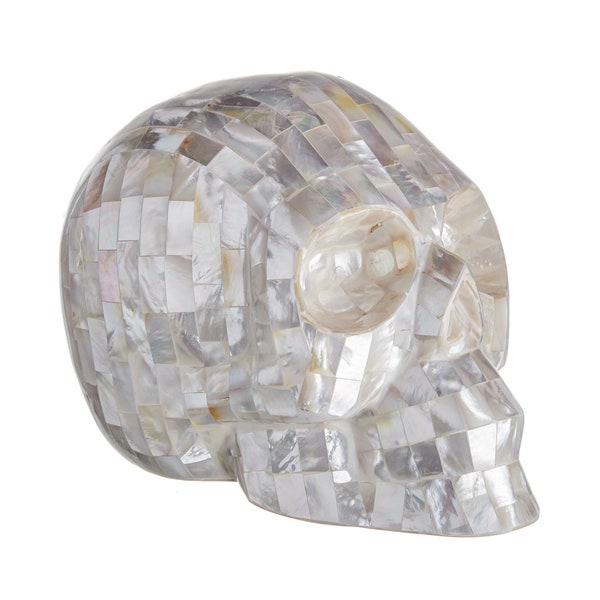 Pearl Skull - Etsy