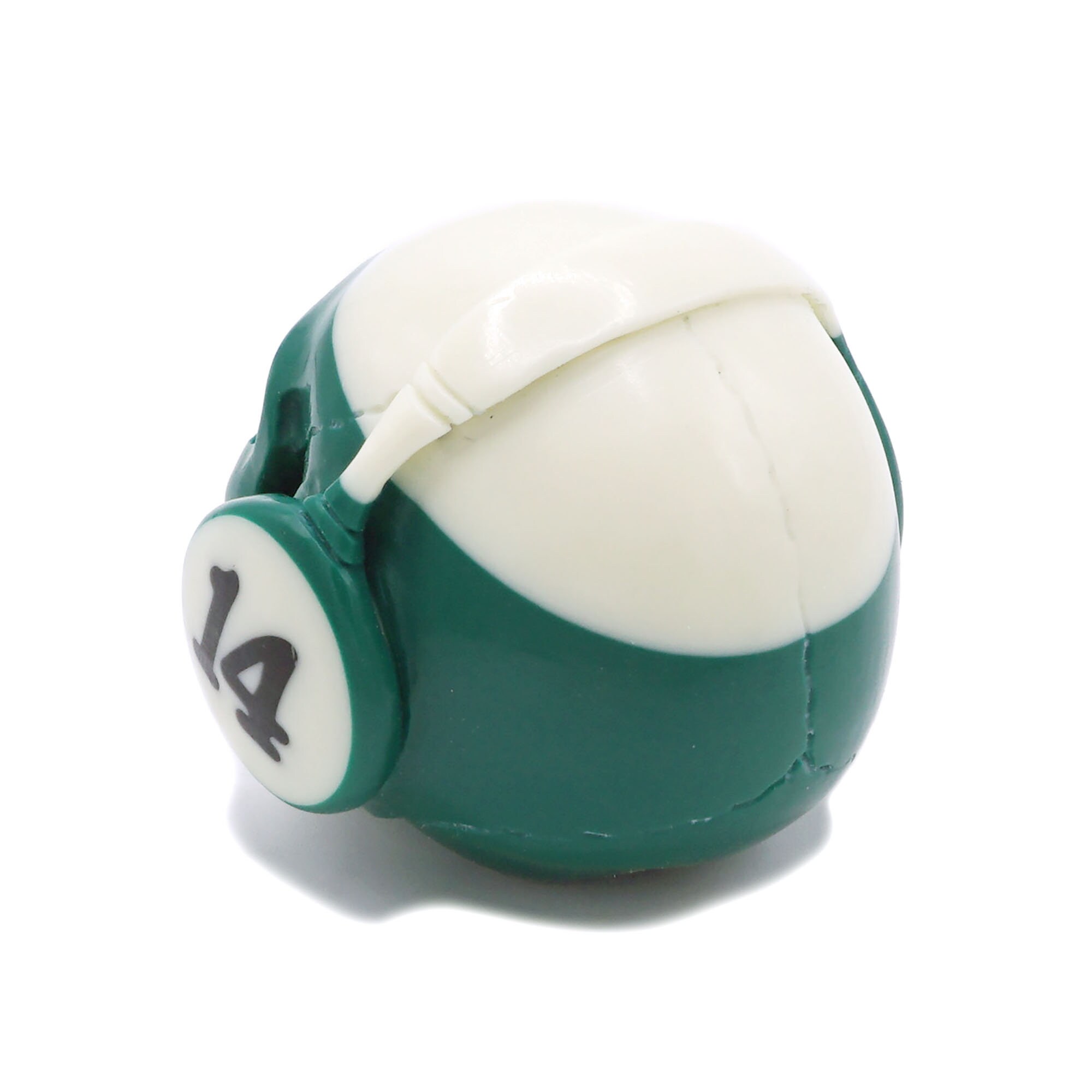 Hand Carved Dj Pool Ball Skull, 8 Ball, Skeleton Head Billiard Ball ...