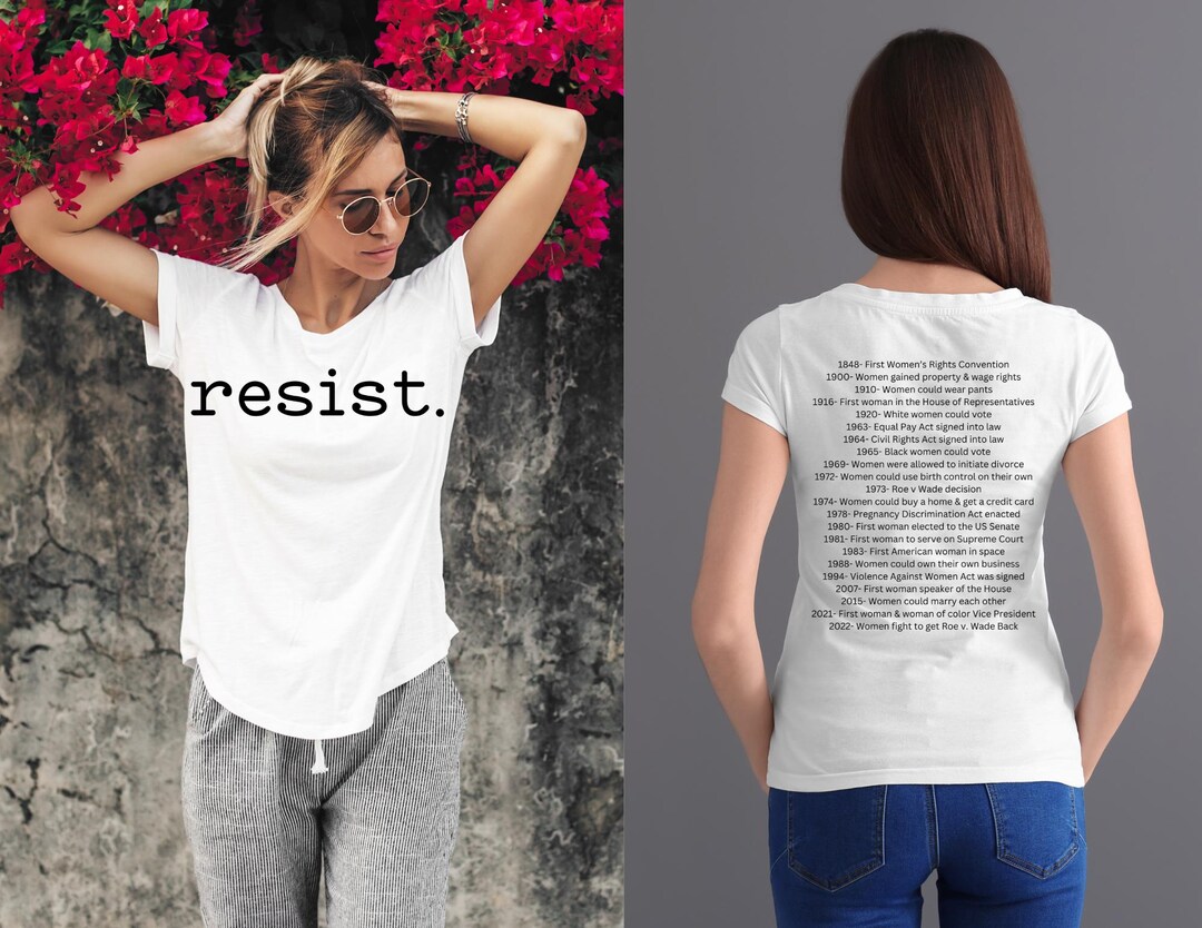 Resist Women's Rights Equal Rights Timeline Milestones Patriotism Trump ...
