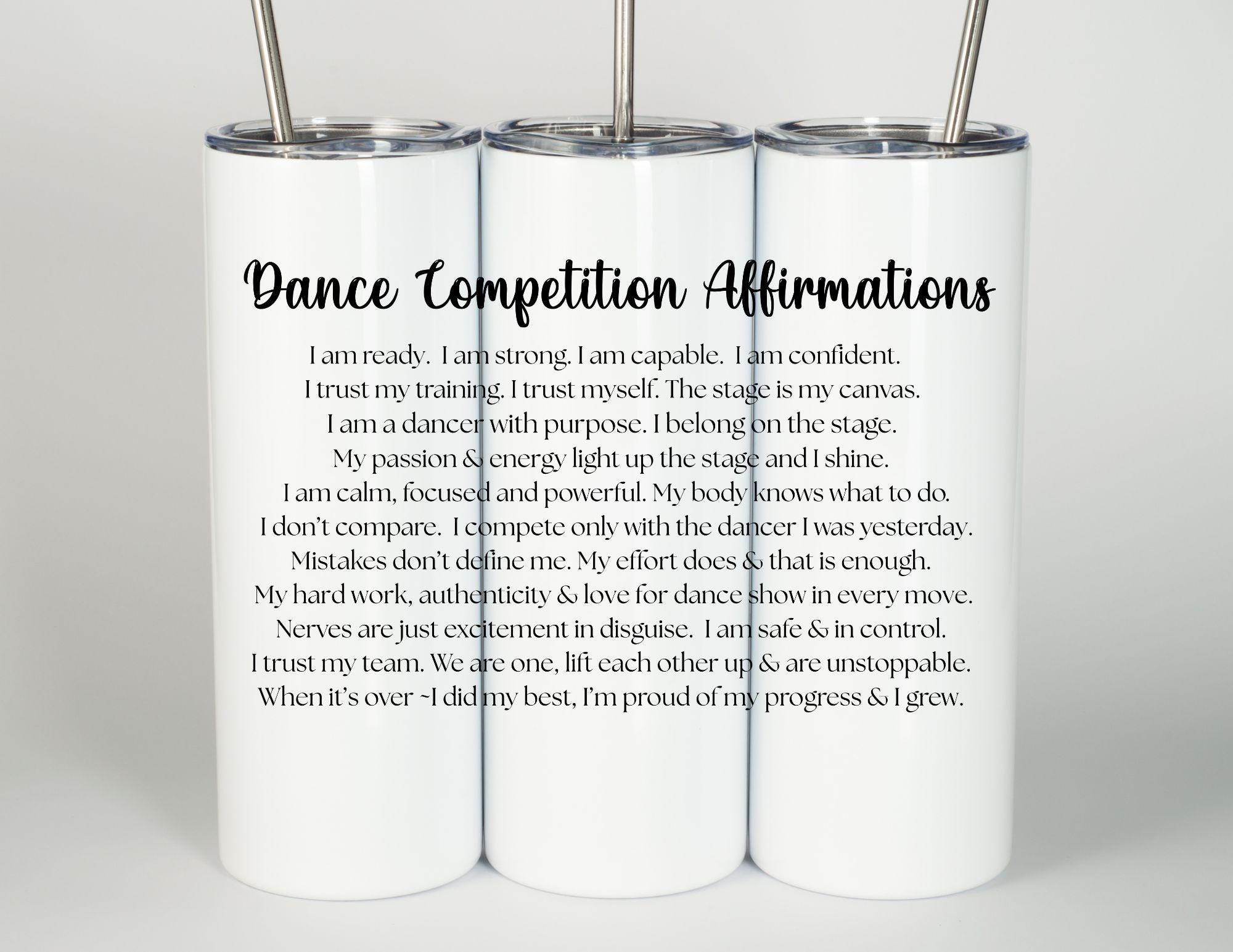 Dance Competition Affirmations Dancer Dance Mom Ballet Trending Popular ...