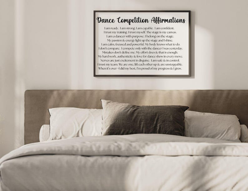 Dance Competition Affirmations Dancer Dance Mom Ballet Trending Popular ...