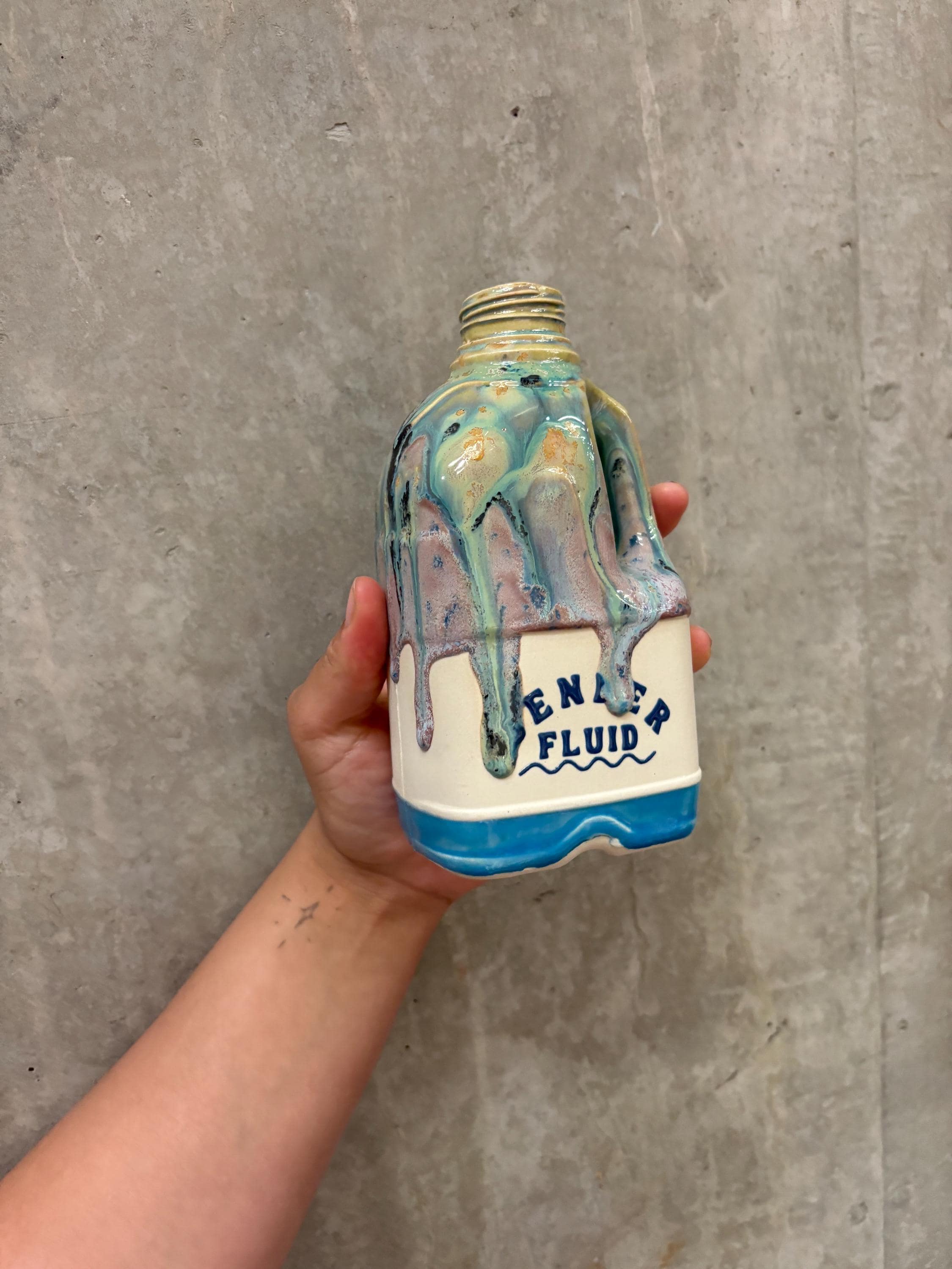 Handmade Stoneware Milk Carton Vase, Gender Fluid Decor, Custom ...