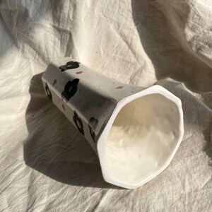 Halloween Vase, Cute Ghost, Pottery Planter, Spooky Home Decor, Novelty ...