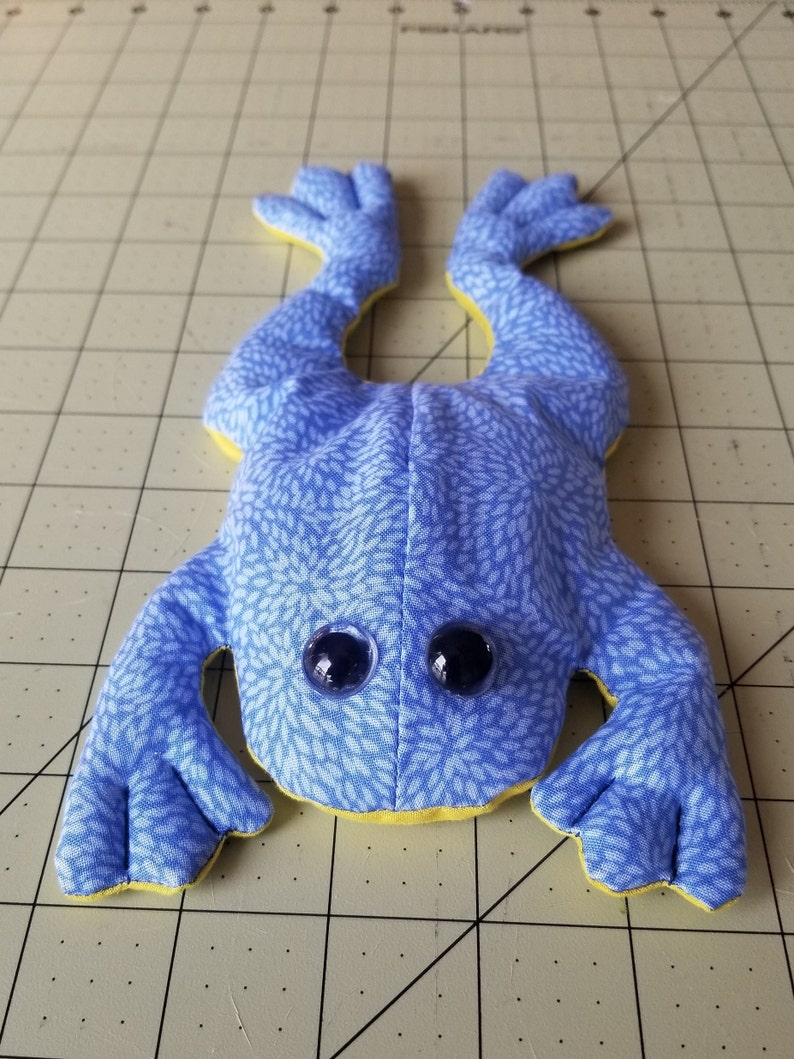 Bean Bag Frog Pattern Pdf Download File To Make 2 Sizes Of Etsy