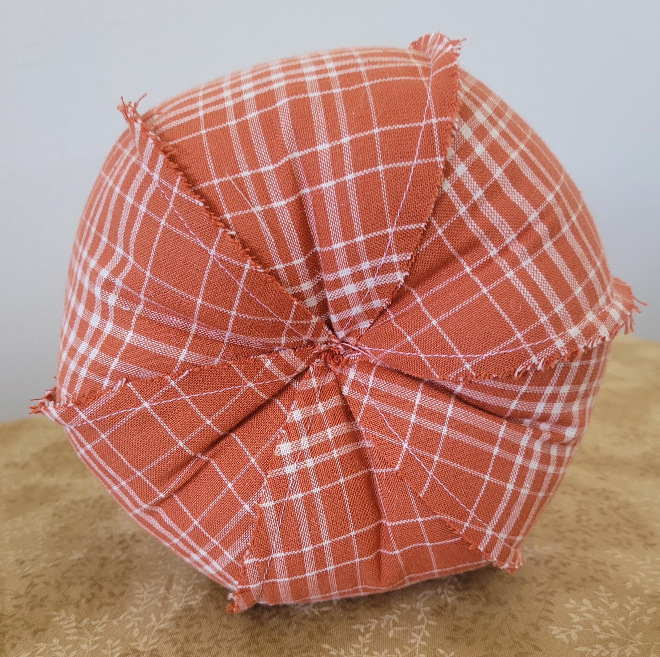 Fabric Pumpkin Sewing Pattern: Fall Decor Tutorial (PDF Download). Make ...