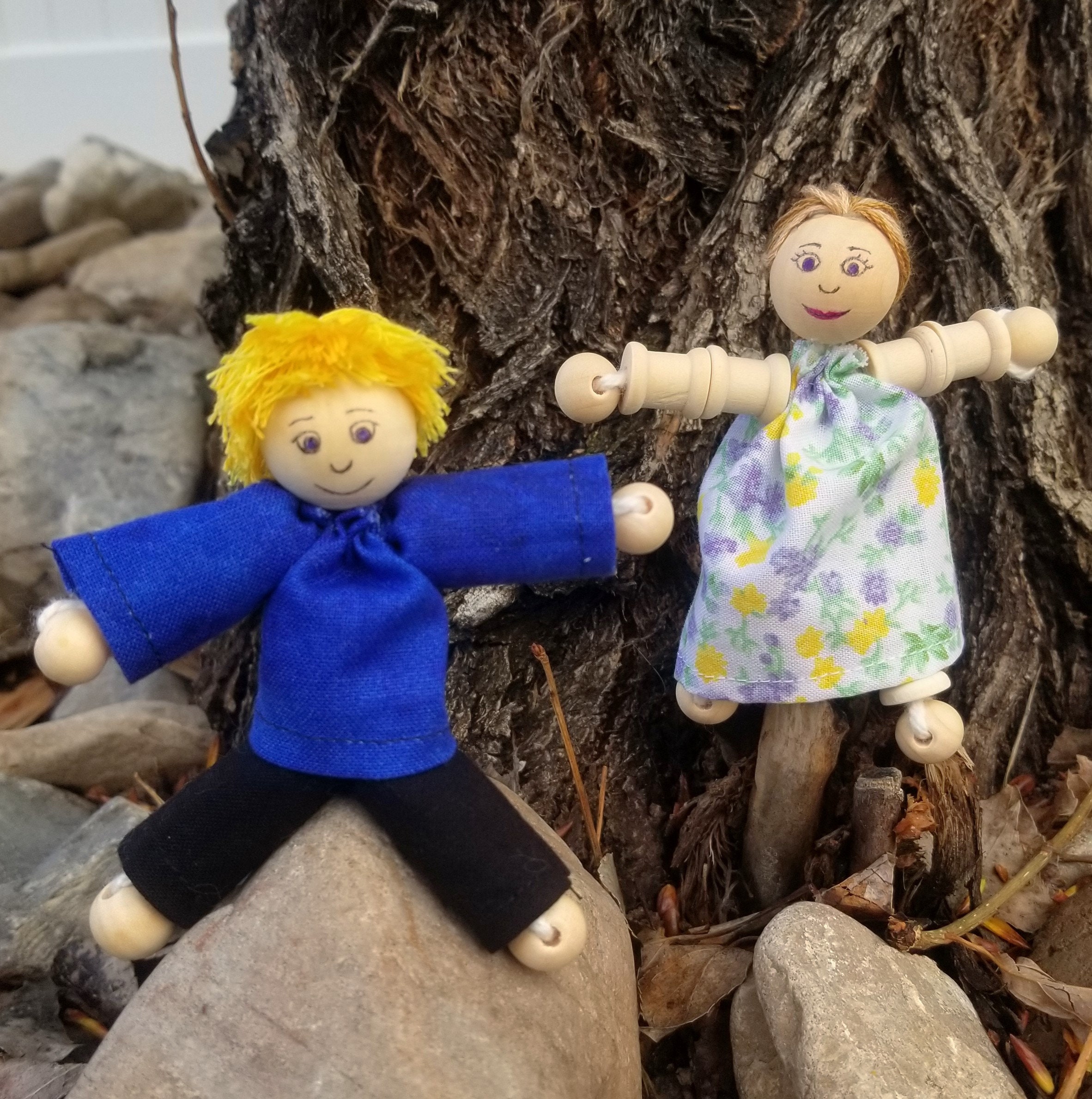 Spool Doll Tutorial: DIY Wooden Doll Pattern (PDF Download) - Etsy