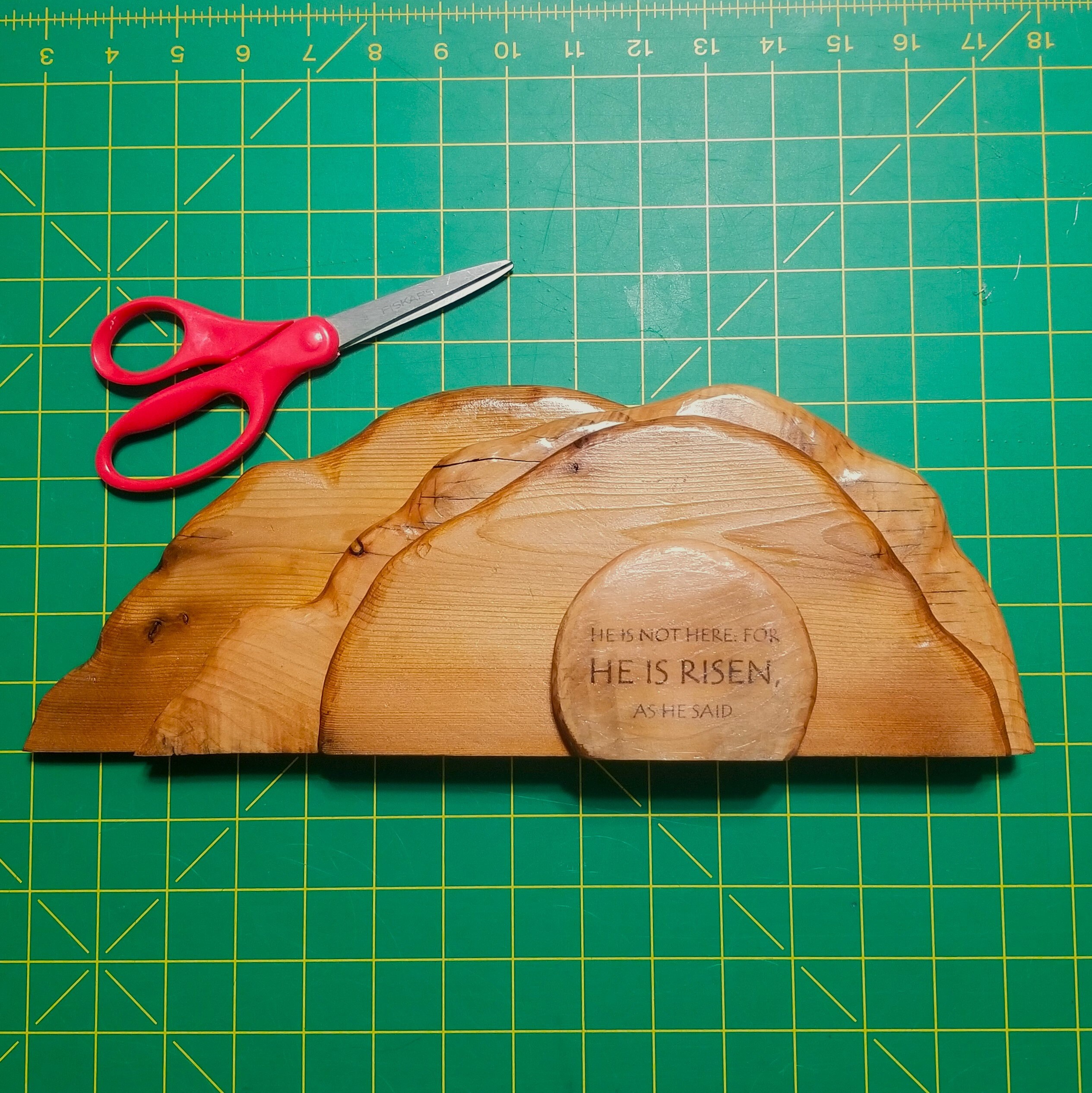 Empty Tomb Easter Decoration Stencil & Tutorial (PDF Download) - Etsy