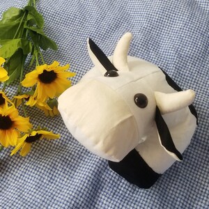Beanbag Cow Sewing Pattern: Easy Stuffed Animal Tutorial (PDF Download ...