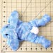 Bean Bag Rabbit PDF Pattern - Easy Stuffed Bunny - DIY Bunny Rabbit ...