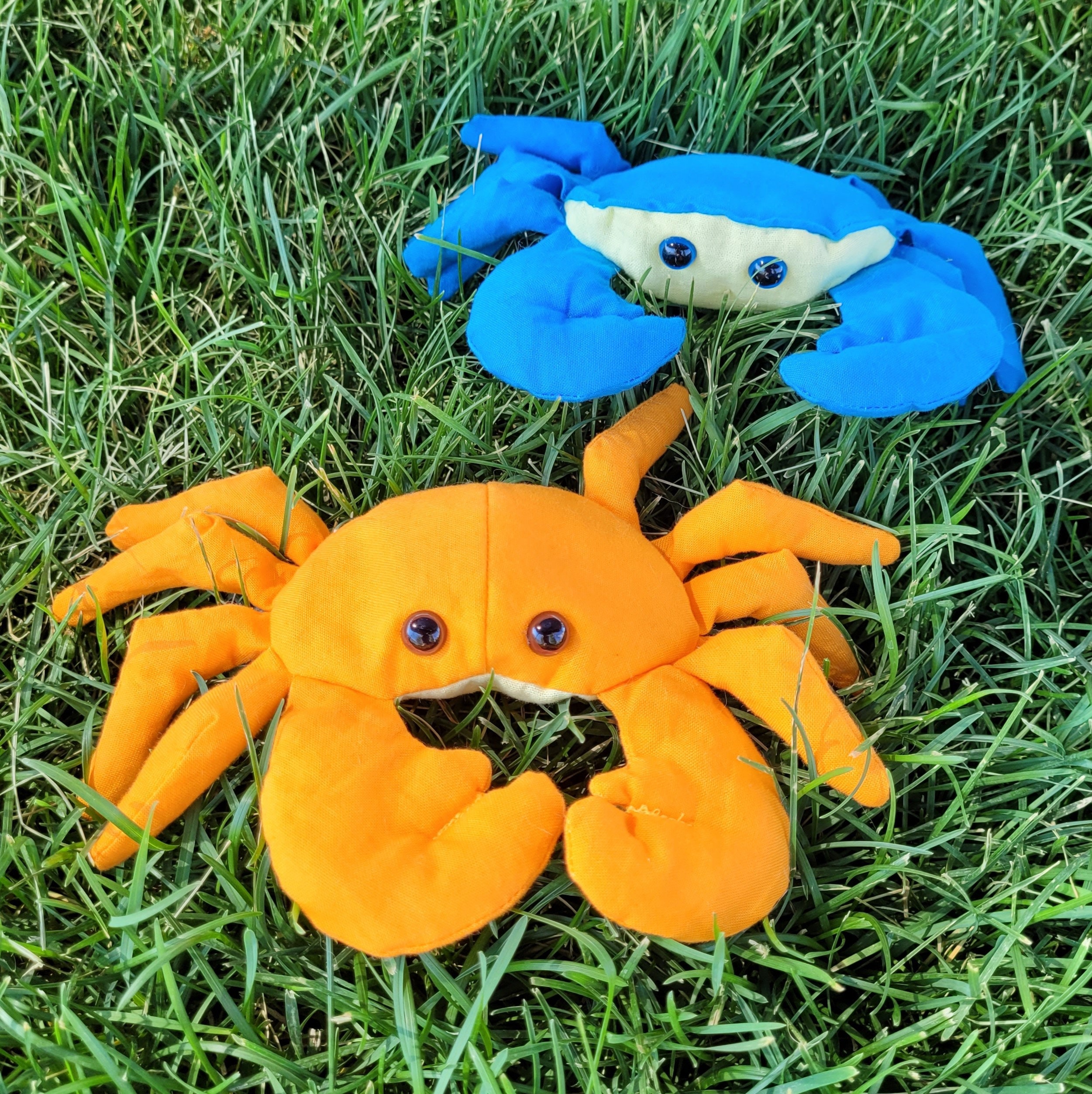 Bean Bag Crab PDF Pattern: Stuffed Crab Sewing Tutorial (digital ...
