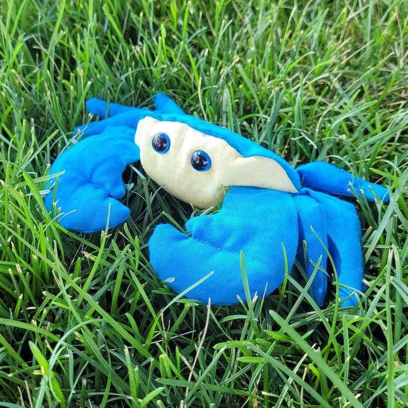 Bean Bag Crab PDF Pattern: Stuffed Crab Sewing Tutorial (digital ...