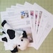 Beanbag Cow Sewing Pattern: Easy Stuffed Animal Tutorial (PDF Download ...