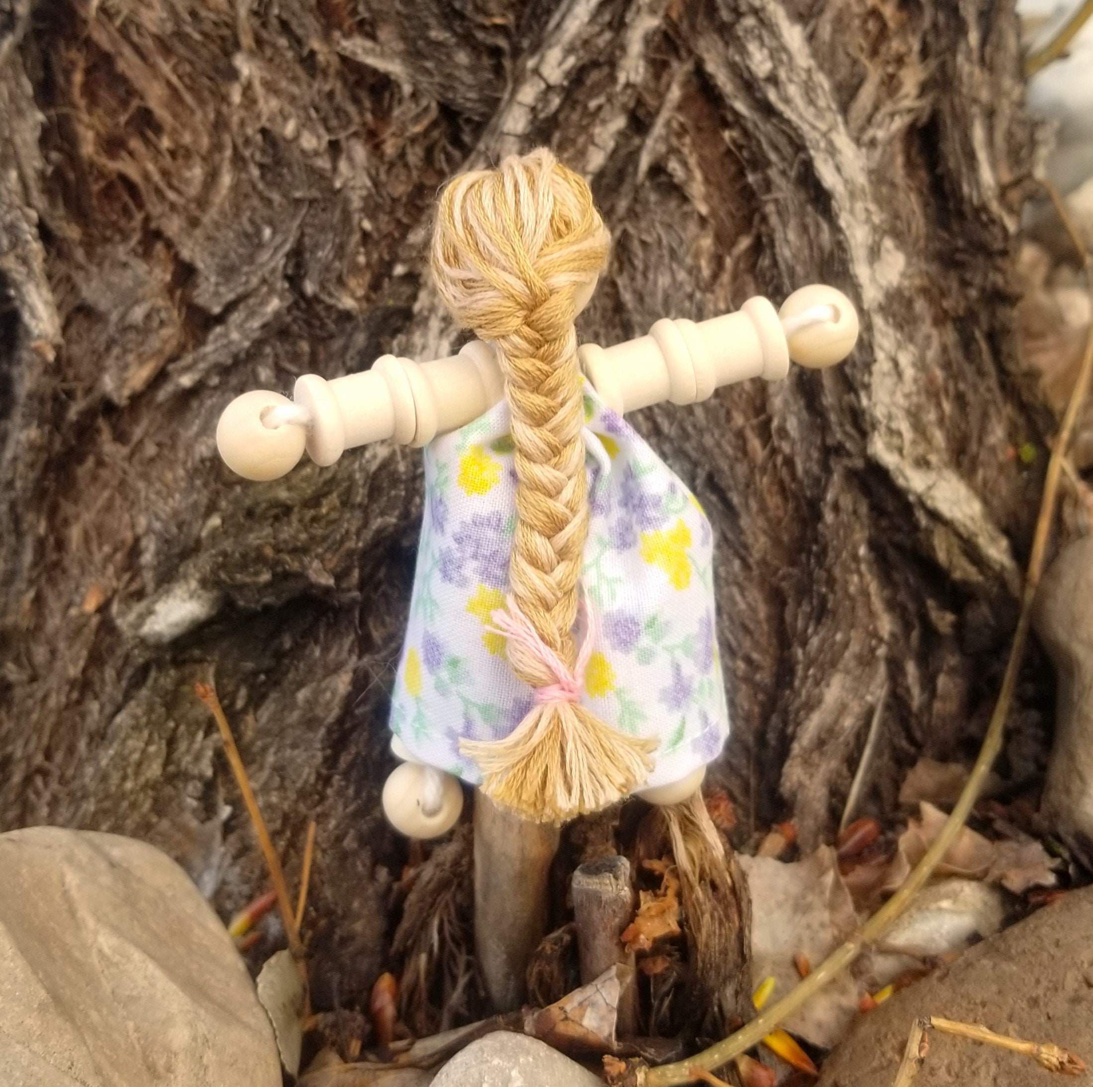 Spool Doll Tutorial: DIY Wooden Doll Pattern (PDF Download) - Etsy