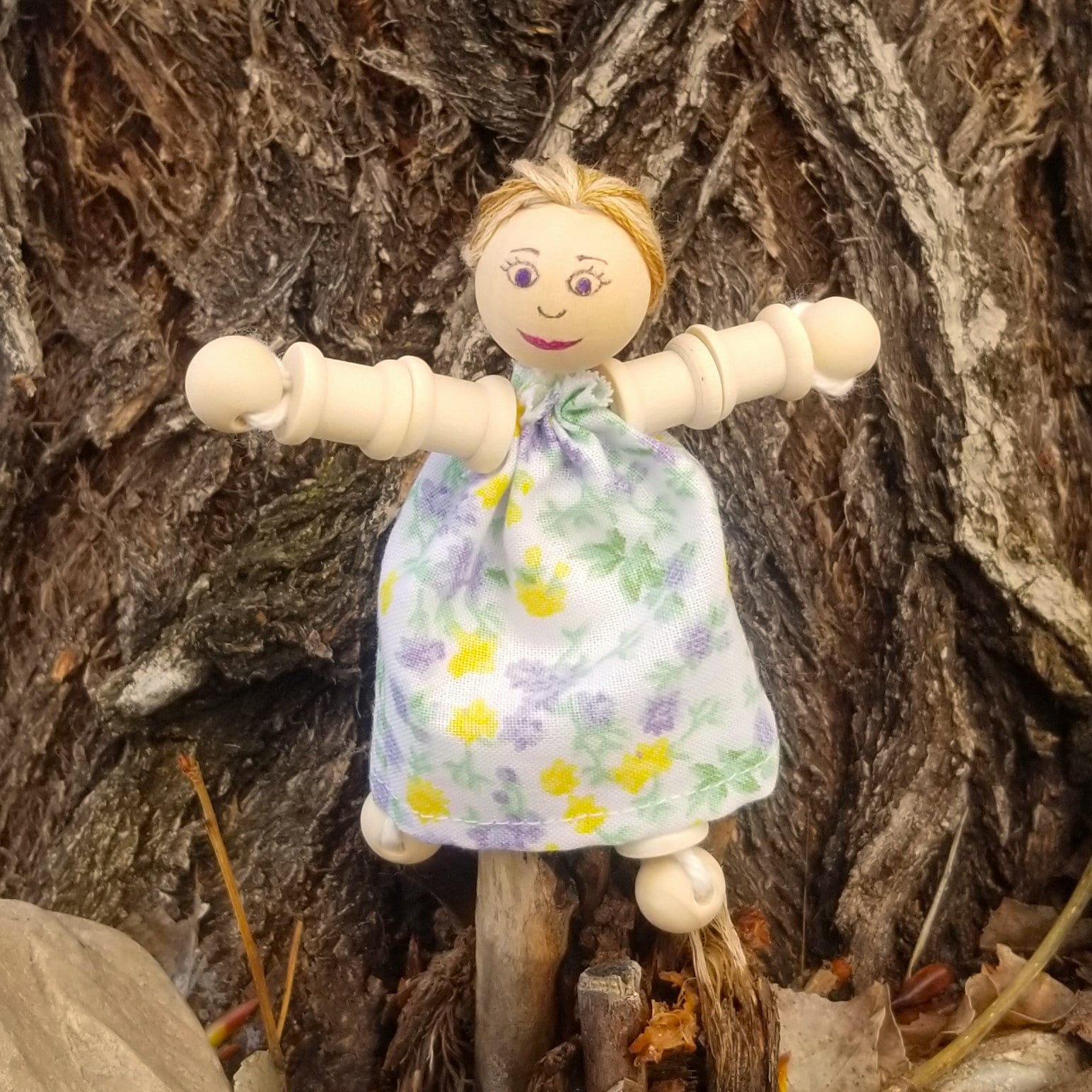 Spool Doll Tutorial: DIY Wooden Doll Pattern (PDF Download) - Etsy