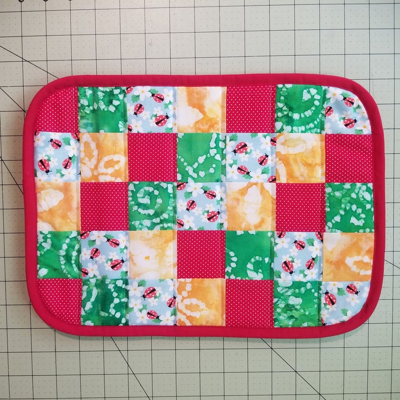Quilted Casserole Dish Hot Pad PDF Pattern: Large Trivet (digital ...