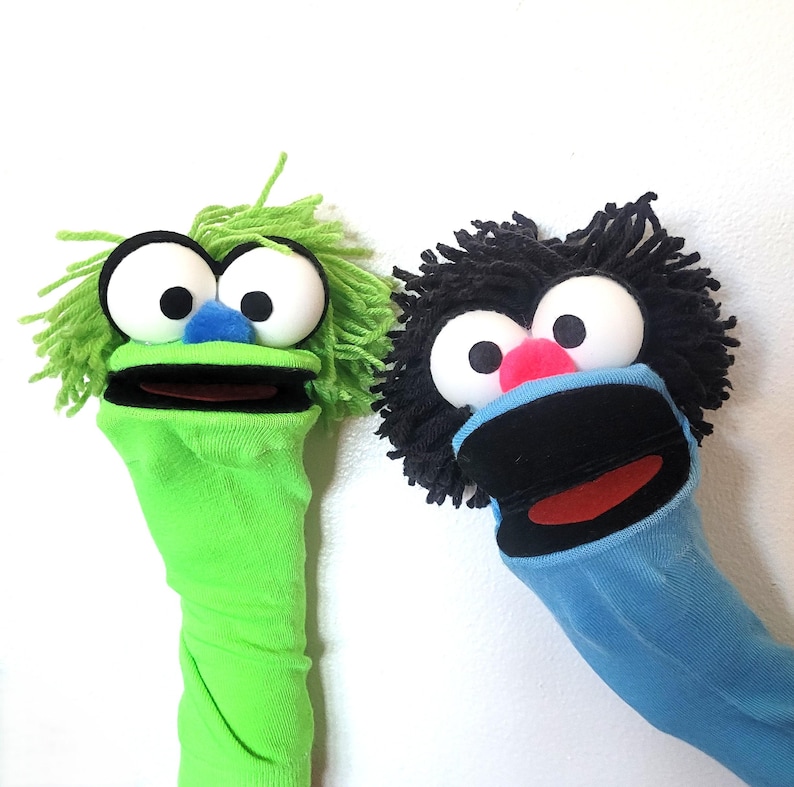 No-sew Sock Puppet Tutorial – Fun Kids Craft (PDF Pattern) - Etsy