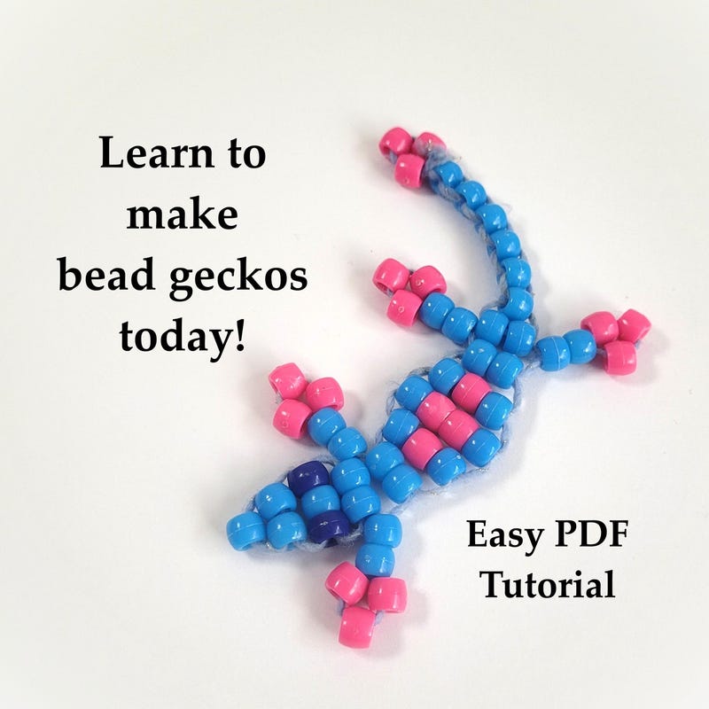 Pony Bead Patterns With Instructions - Etsy