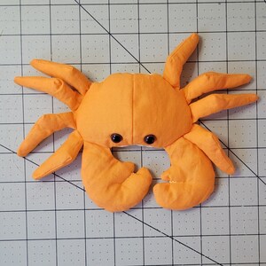 Bean Bag Crab PDF Pattern: Stuffed Crab Sewing Tutorial (digital ...