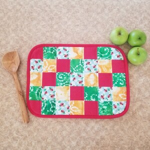 Quilted Casserole Dish Hot Pad PDF Pattern: Large Trivet (digital ...