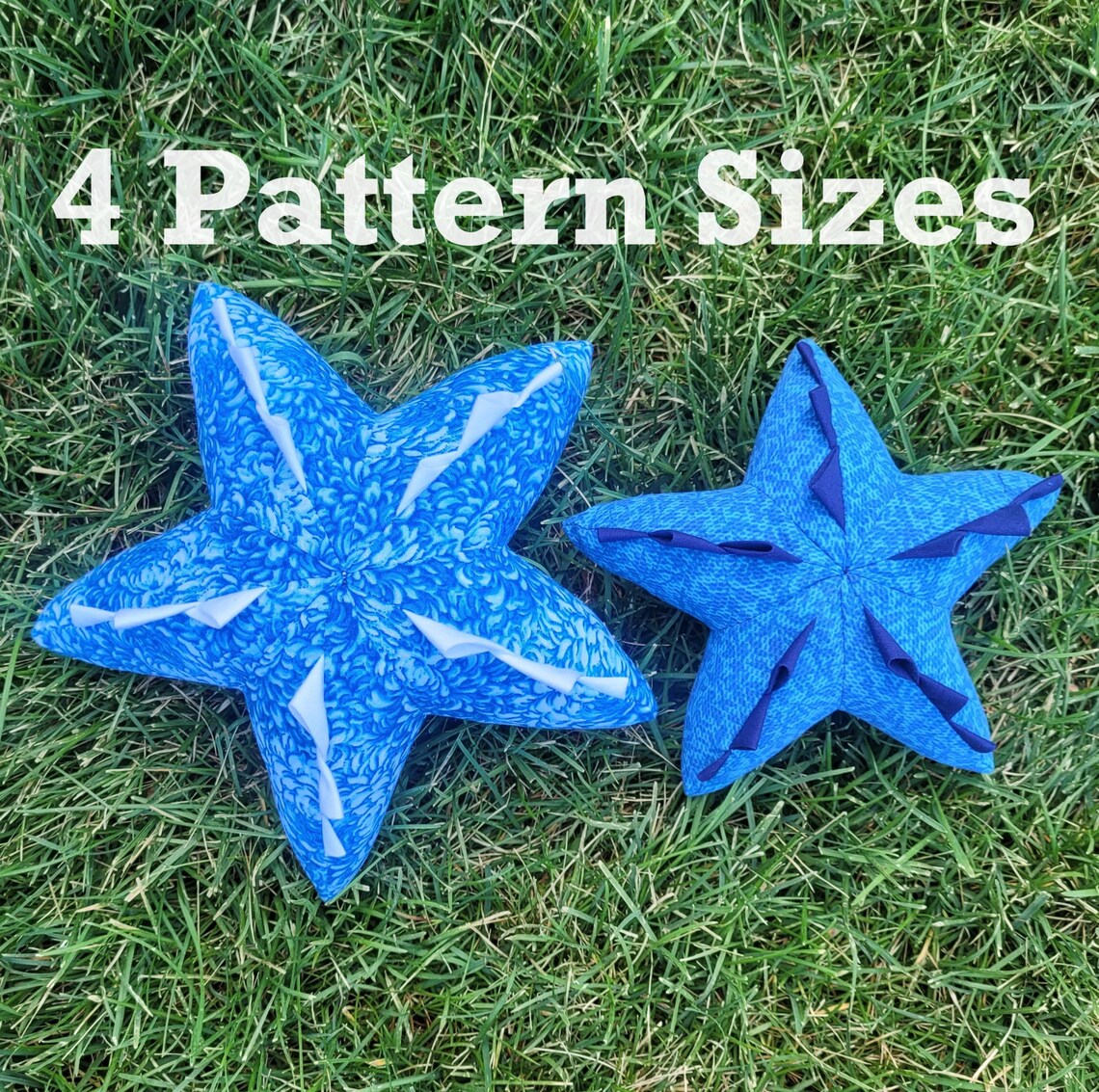 Starfish Sewing Pattern: Plush, Pillow & Beanbag (PDF Digital Download ...