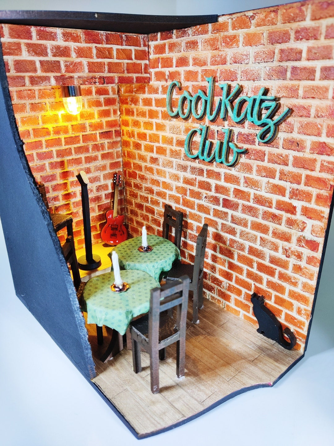 Book Nook Intrigue on the Stage - Etsy