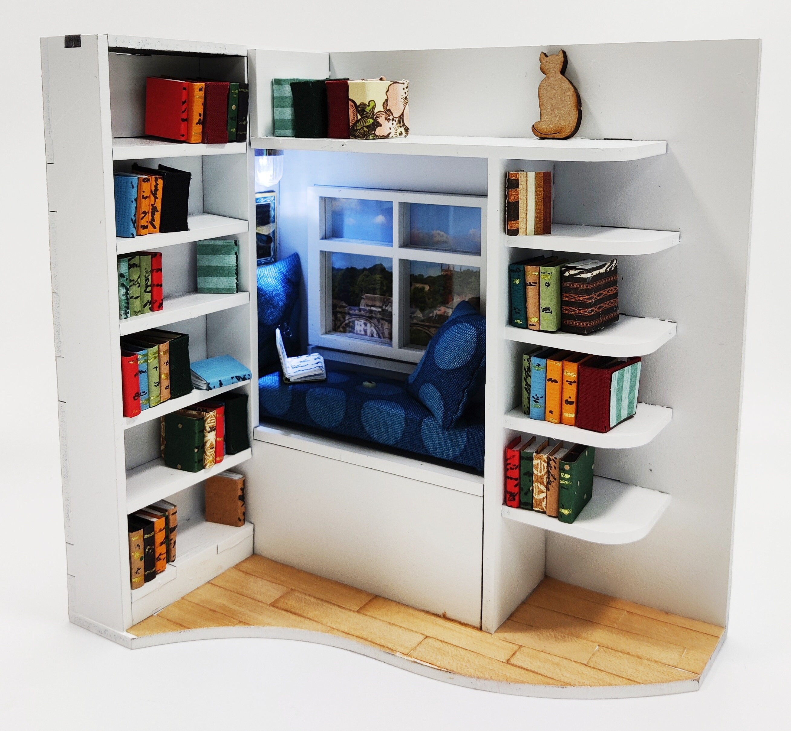 Book Nook Intrigue® Window Reading Nook Kit | Etsy