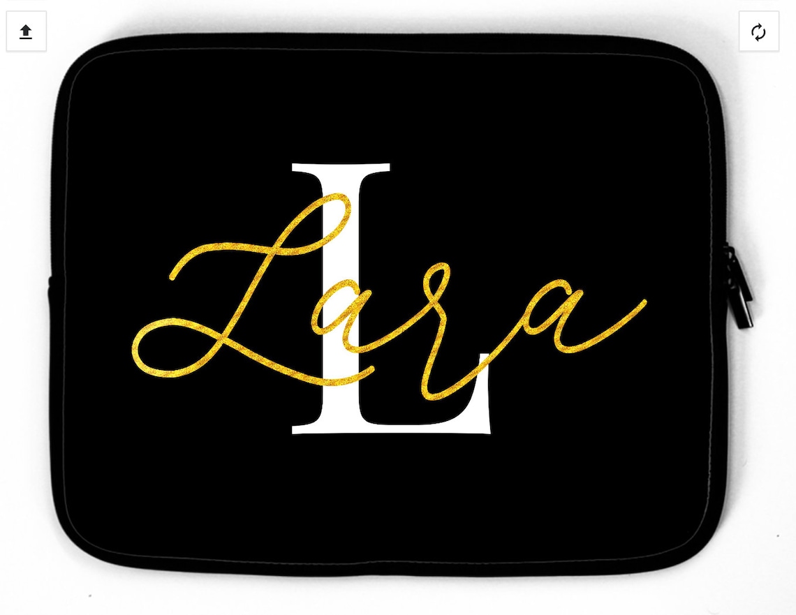 Custom Name Laptop Sleeve Personalized Laptop Sleeve - Etsy