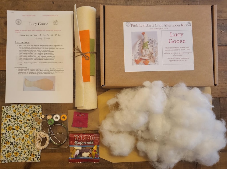 Craft Kit. Lucy Goose - Etsy UK