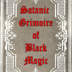 Satanic Grimoire, Black Magic Luciferian Book Esoteric Satanism ...