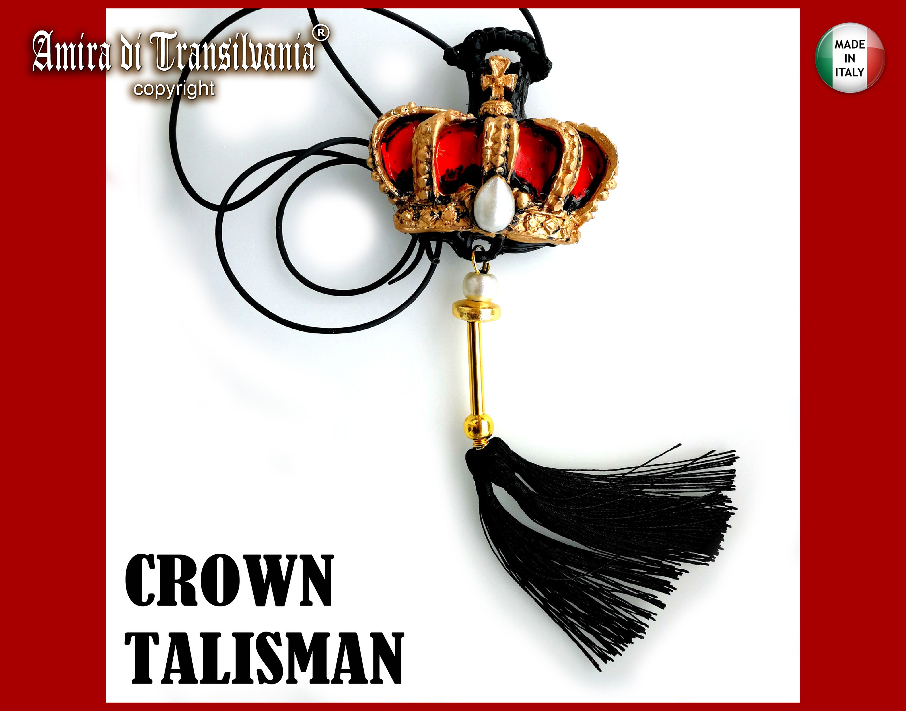 Royal Crown, King Queen British Culture Talisman Pendant Flag, Jewelry ...
