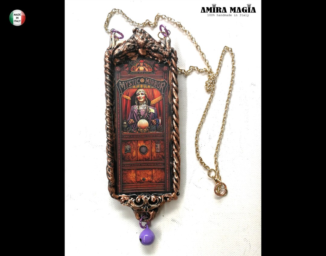 Psychic Reading, Fortune Teller Amulet Witch Jewelry, Tarot Oracle ...