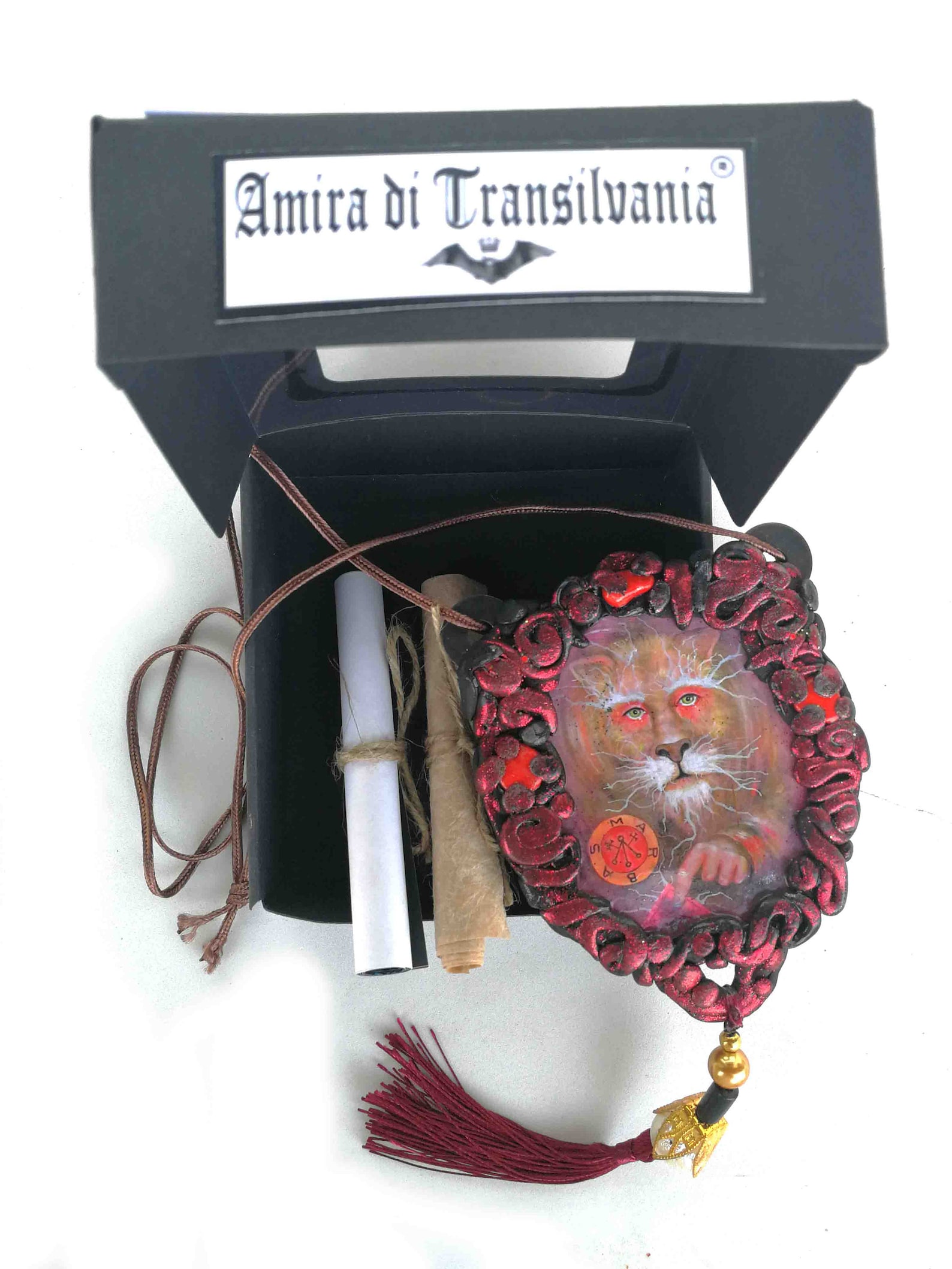 Marbas Demon, Protective Talisman, Lion Amulet, Evil Eye, Magic Power ...