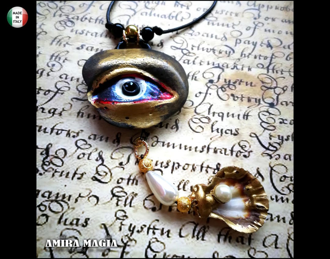 Realistic Eye, Angelic Protection Amulet Talisman Archangel Talisman ...