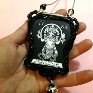 Abraxas Stone, Moon Magic Talisman, Gnostic Occult Symbol, Abraxas Seal ...