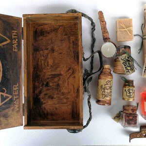 Magic Box Witchcraft Kit, Witch Pagan Altar, Magick Wicca Pagan ...