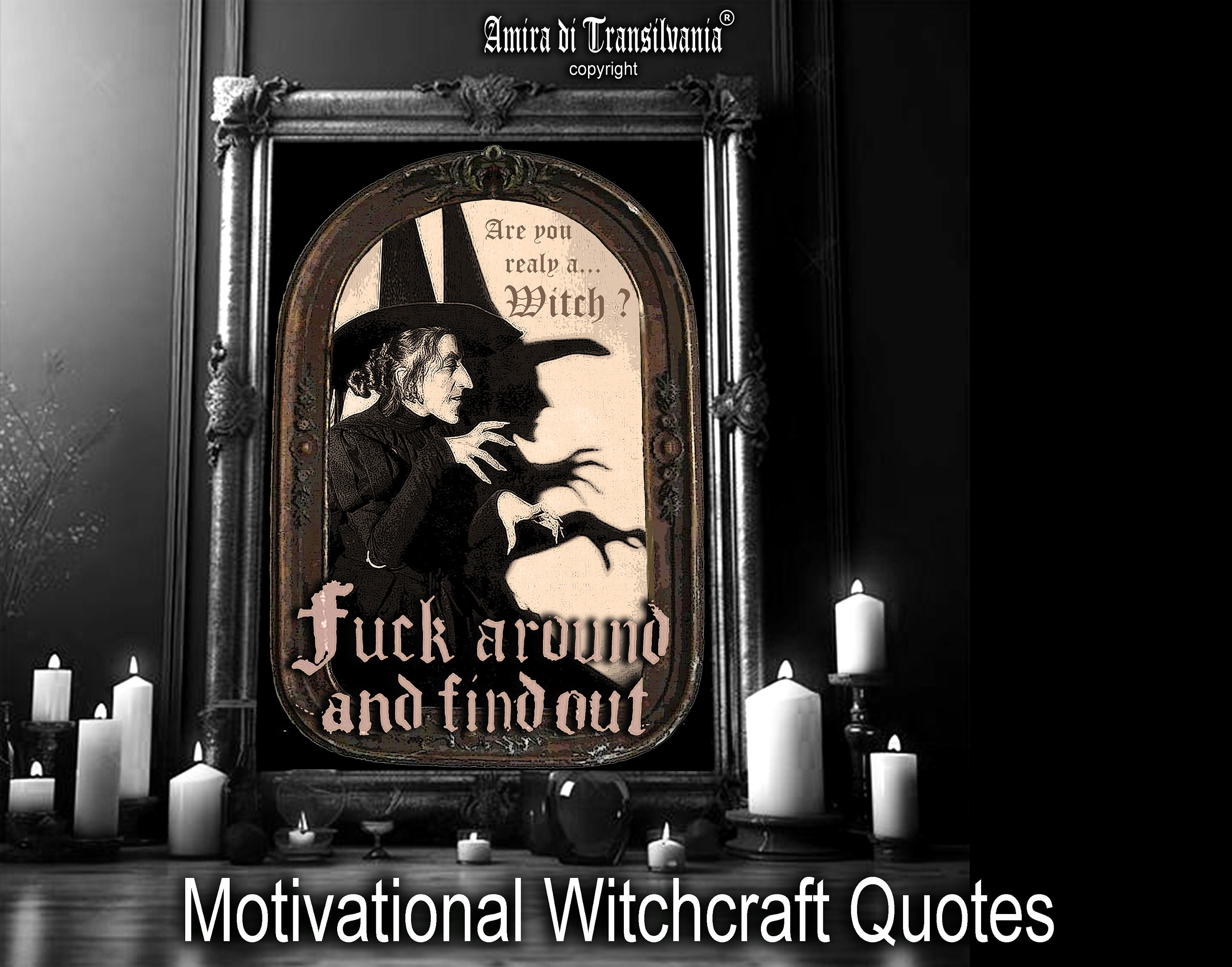 Inspirational Quotes Printable Witchcraft Quote Practical - Etsy