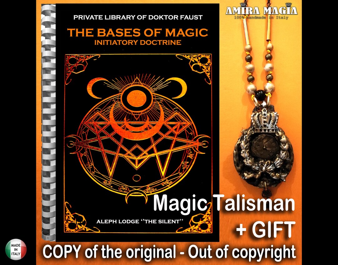 Antique Book, Practical Magic Grimoire Manuscript, Mindset Psychology ...
