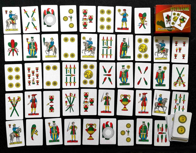 Antique Tarot Card, Oracle, Limited Edition, Italian Tarot, Sicily ...