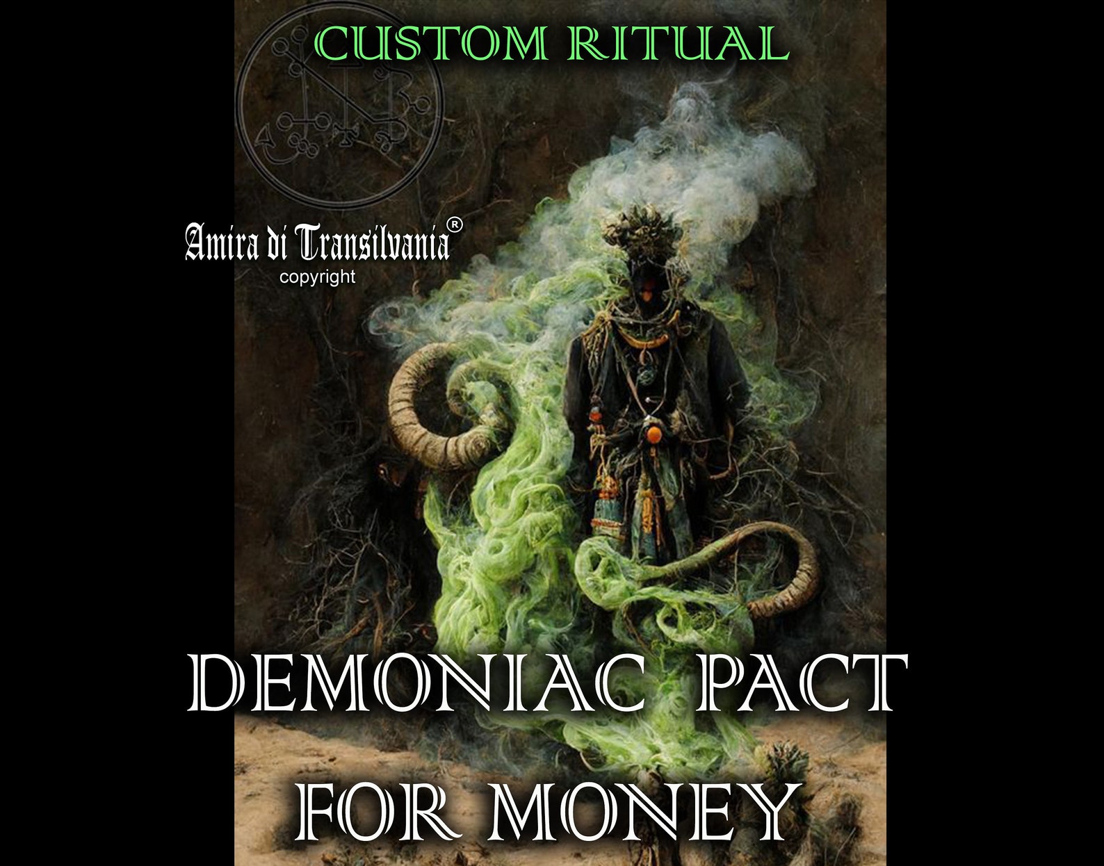Demon King, Demon Queen Demoniac Pact for Money Dollars Spell Ritual ...