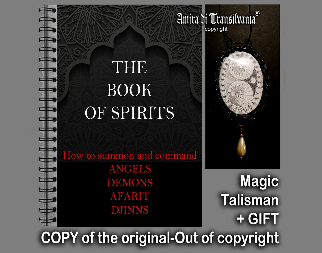 Book of Spirits, Book of Shadows, Dark Witchcraft Esoteric Magick ...