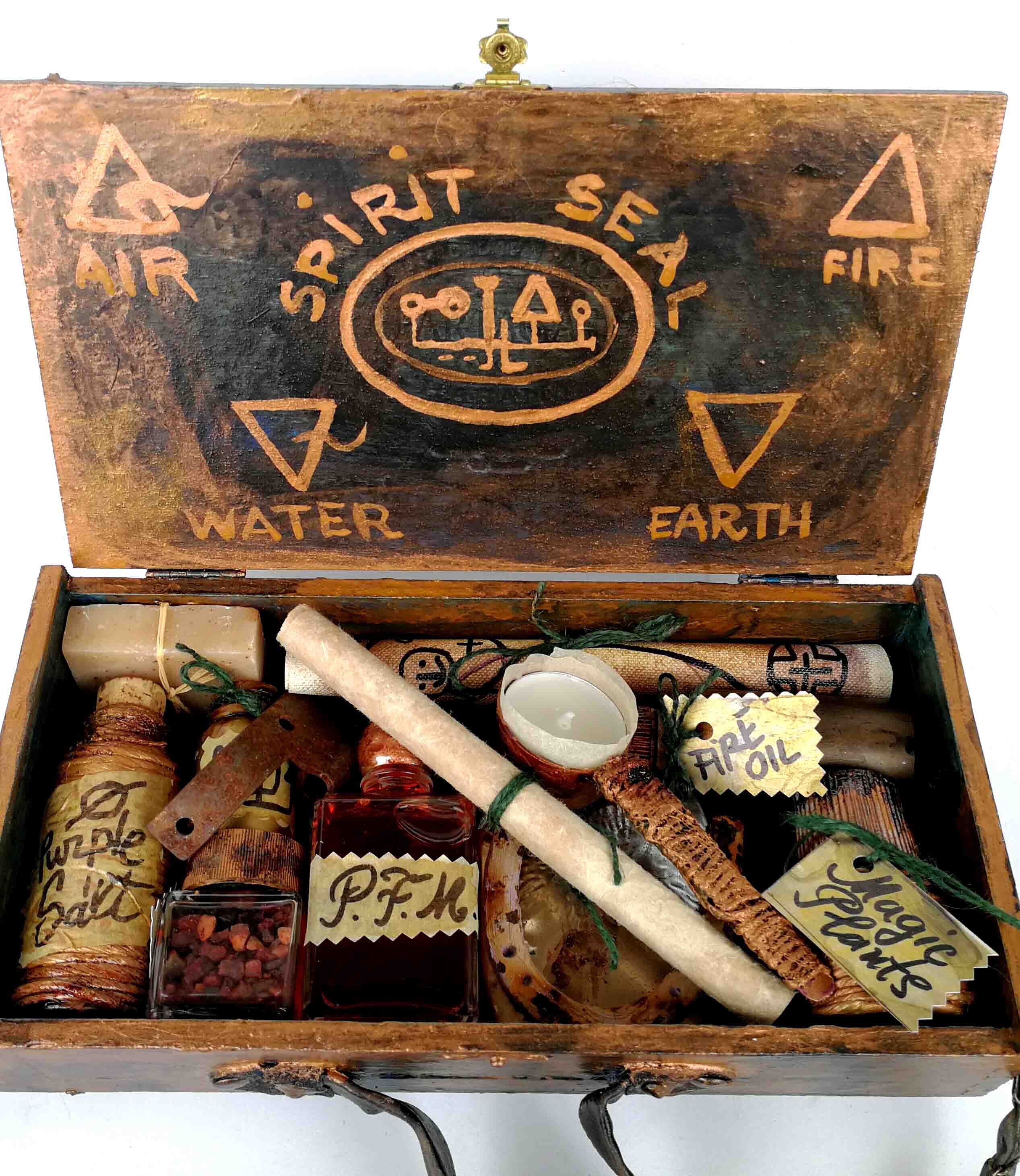 Magic Box Witchcraft Kit Witch Pagan Altar Starter Magick - Etsy