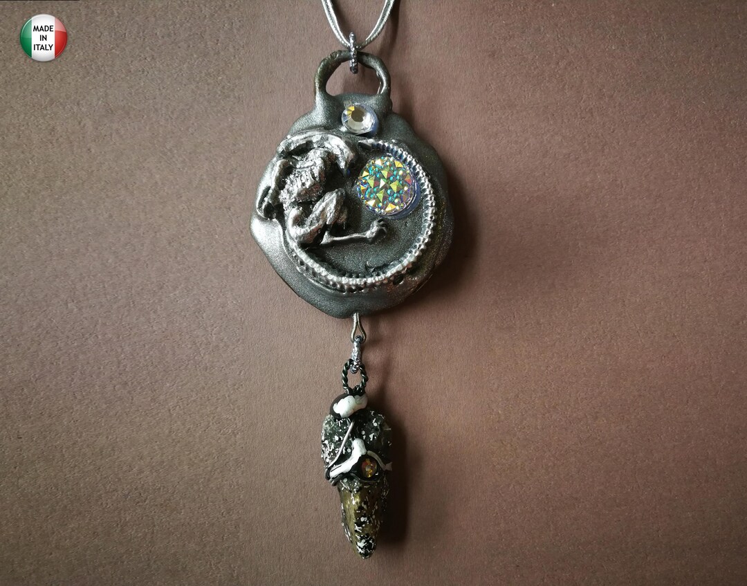 Xeno Alien, Superstar Necklace Amulet, Magic Powers Talisman Celestian ...